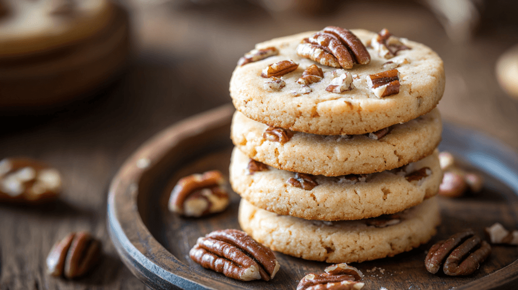 Pecan Shortbread Cookies Recipe: rich & simple